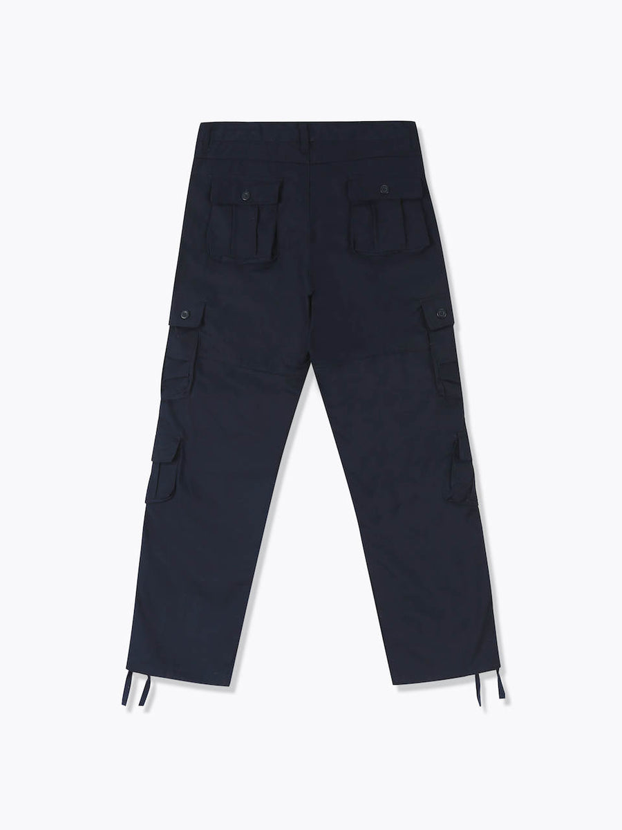 8 Pocket Cargo Pants-Navy – Brandon Thorne